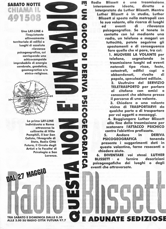 Luther Blissett: mitopoiesi e condividualità - art a part of cult(ure)