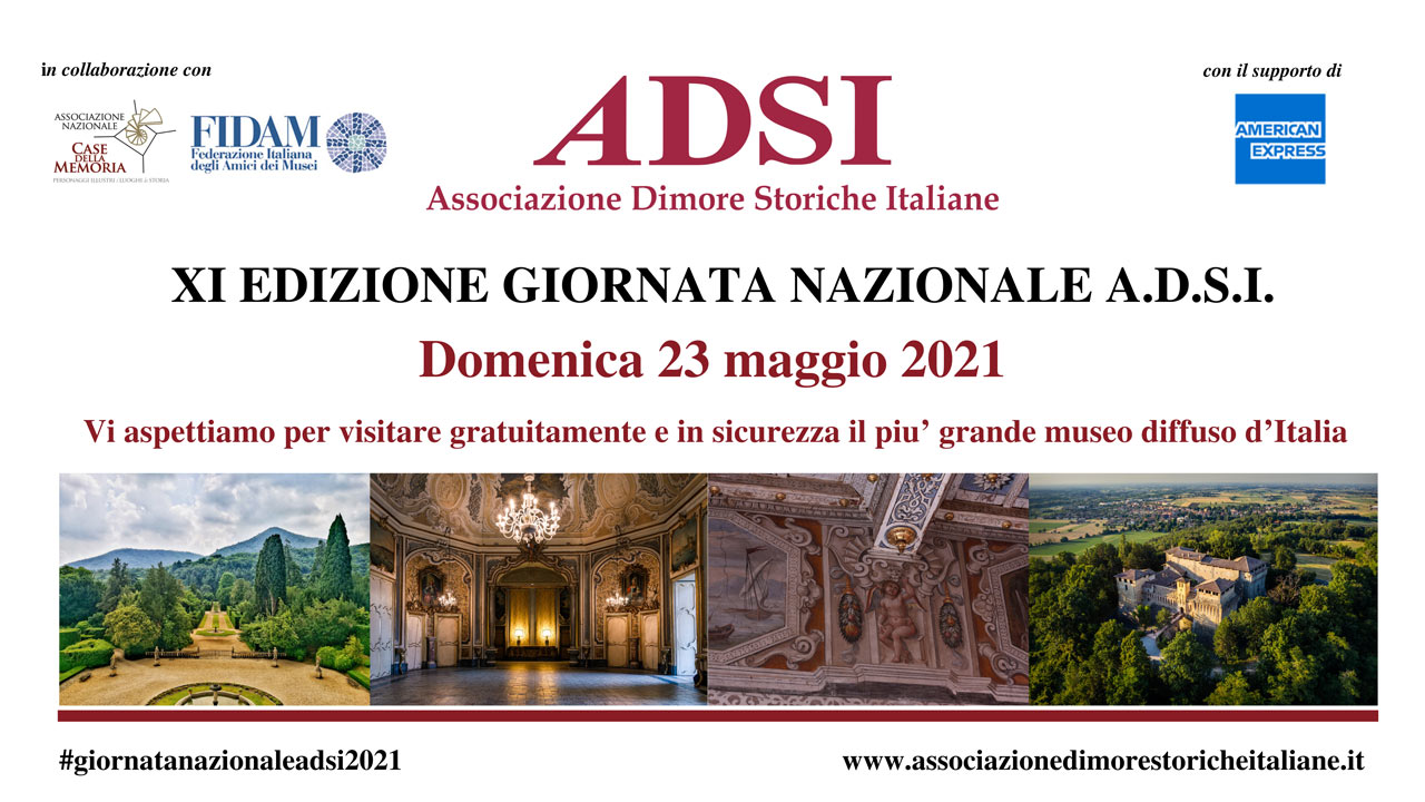 ADSI: il 23 maggio Dimore Storiche aperte in Italia - art a part of ...