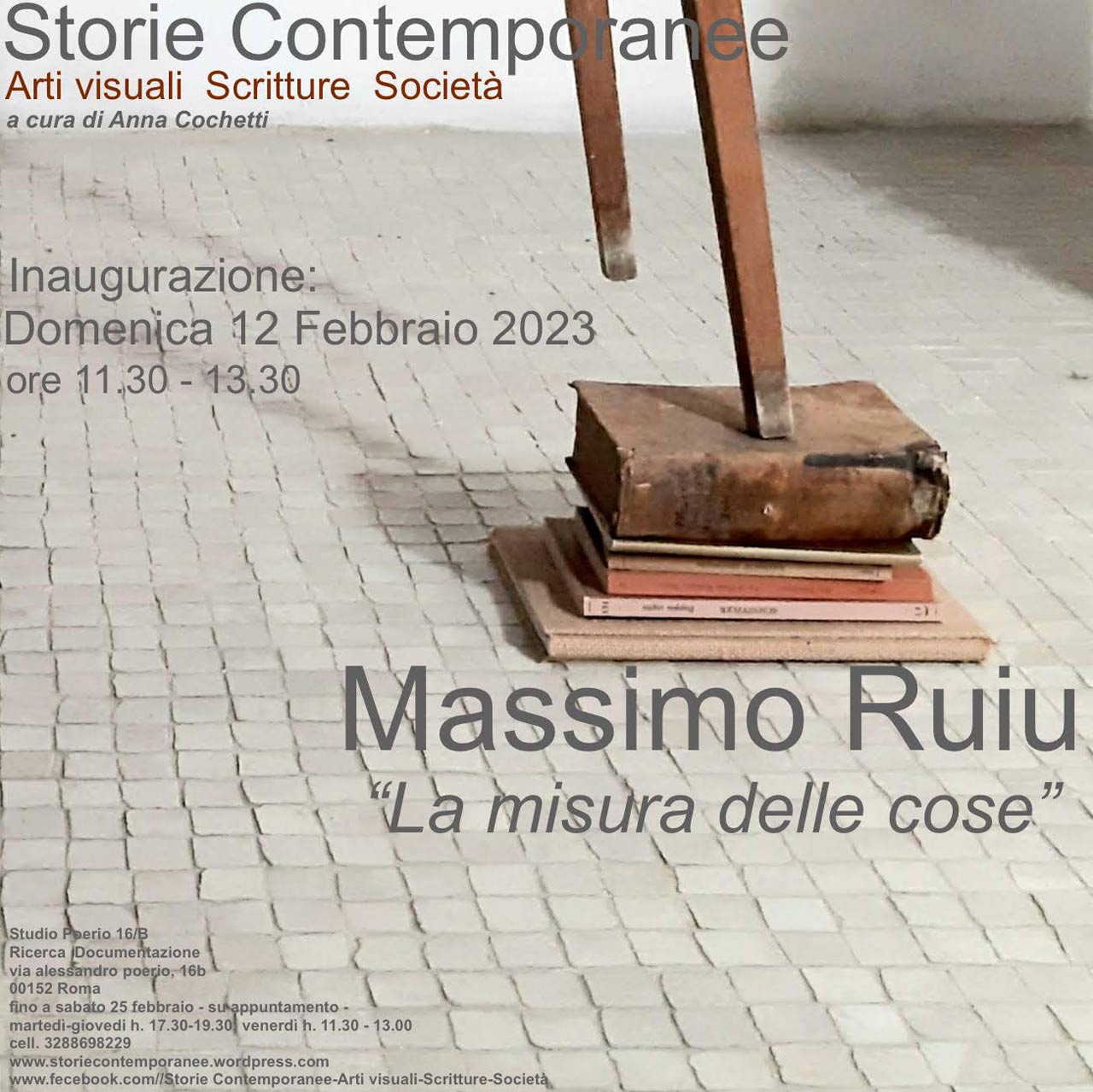 Massimo Ruiu La misura delle cose - art a part of cult(ure)