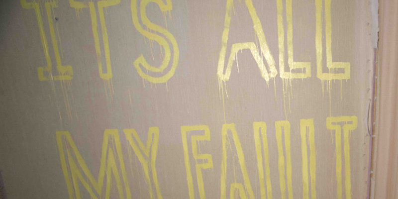 Ryan Mendoza It’s all my fault - art a part of cult(ure)