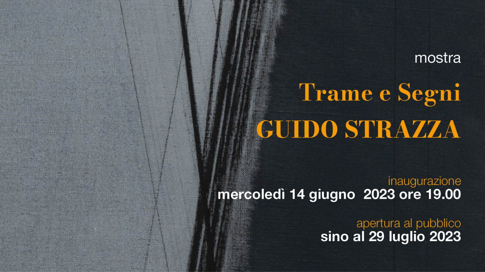 Trame e Segni. Guido Strazza - art a part of cult(ure)