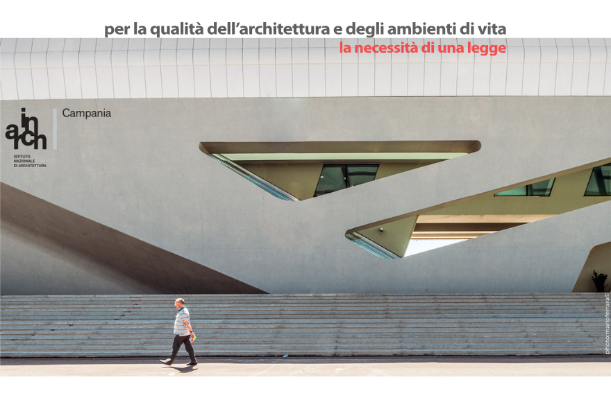 L'apporto di IN/Arch a una legge per l’Architettura - art a part of ...