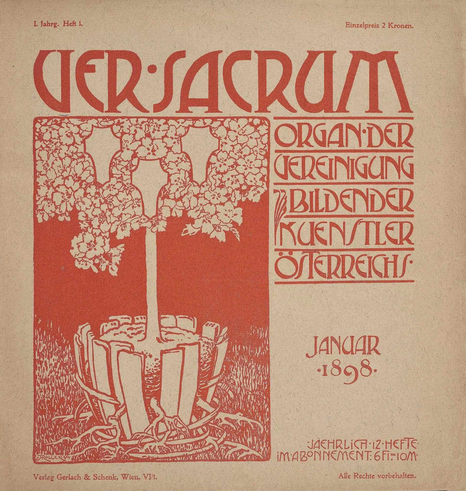 Ver Sacrum e la grafica della Secessione viennese - art a part of cult(ure)